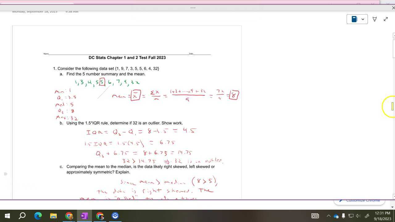 DC Stats Test 1 Chp1 and 2 Fall 2023