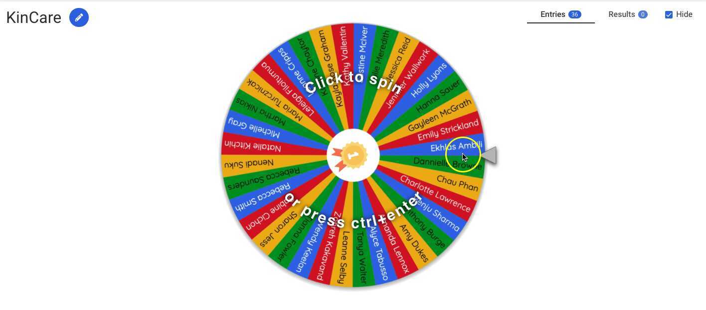 March Check In Survey Winner