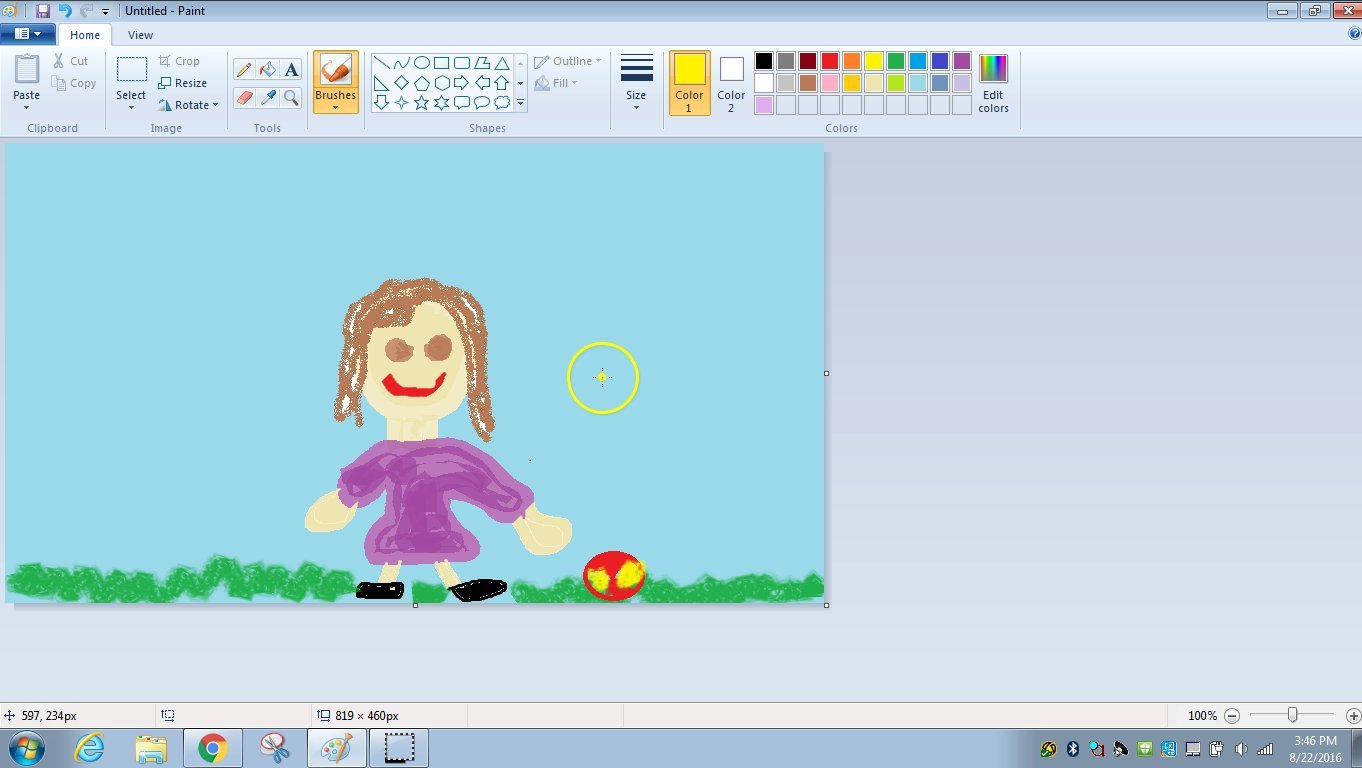 adding text to paint