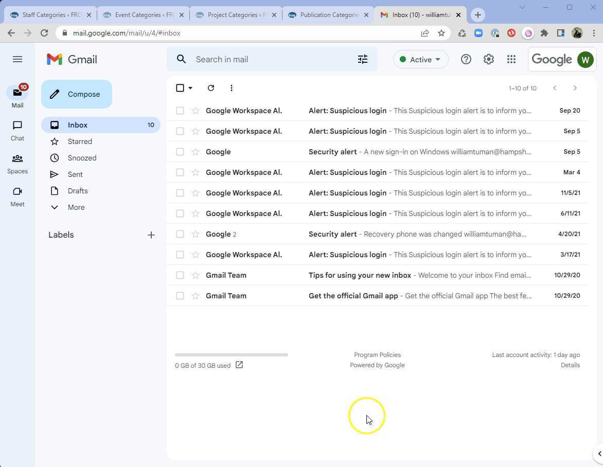 Jess Dods: Pinning Gmail to Browser Tab Bar