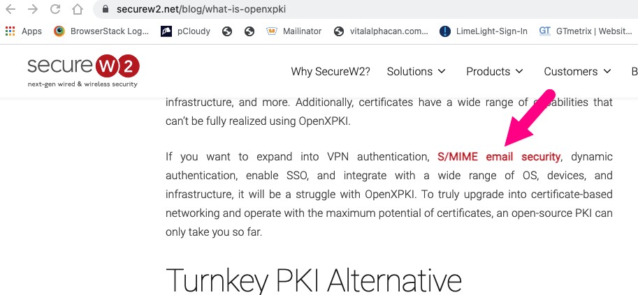 Snip - What is OpenXPKI