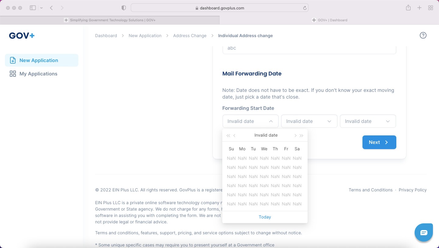 Window - GOV+ Dashboard