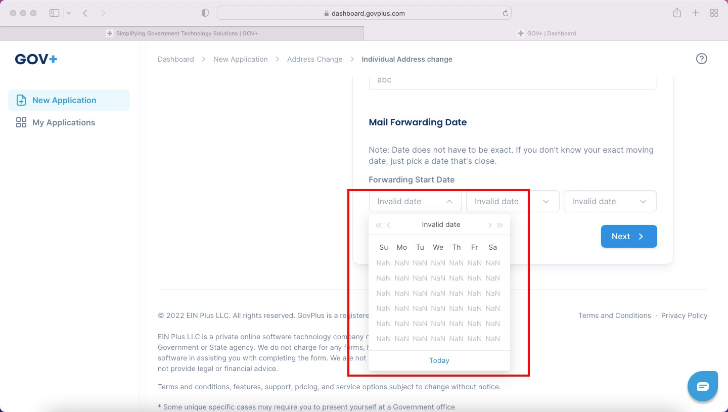 Window - GOV+ Dashboard