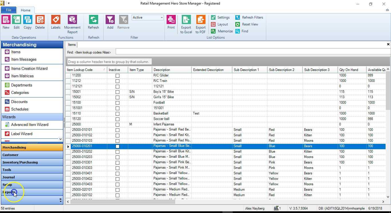 RMH Design Custom Sharp Shooter Report