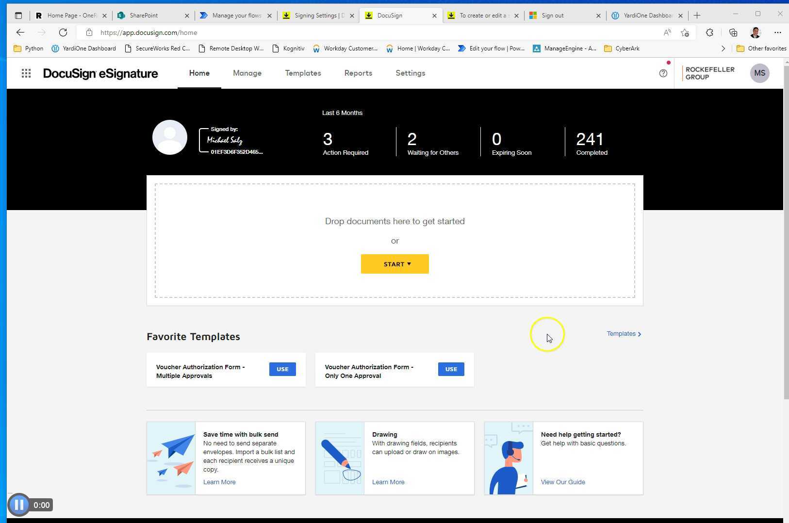 Add Wet Signture to DocuSign