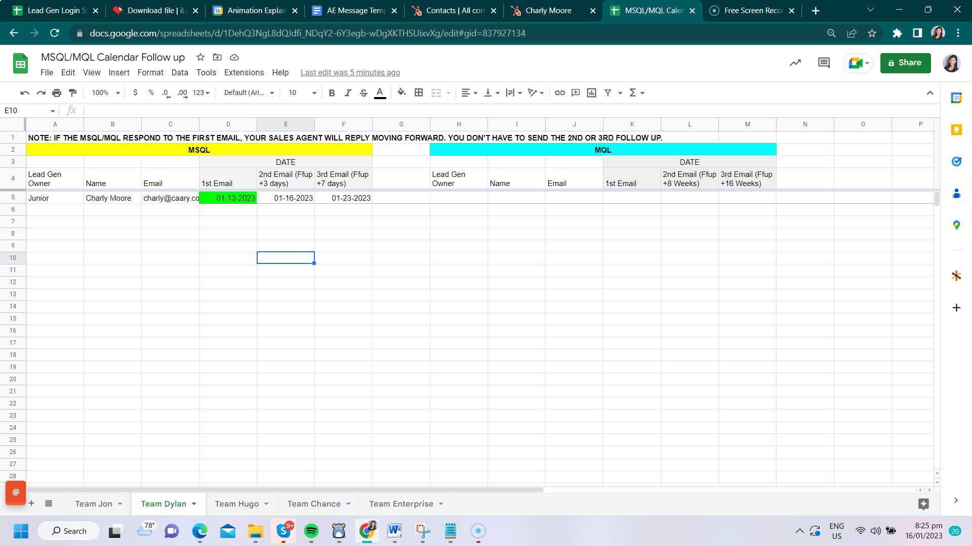 MSQL/MQL Calendar V2