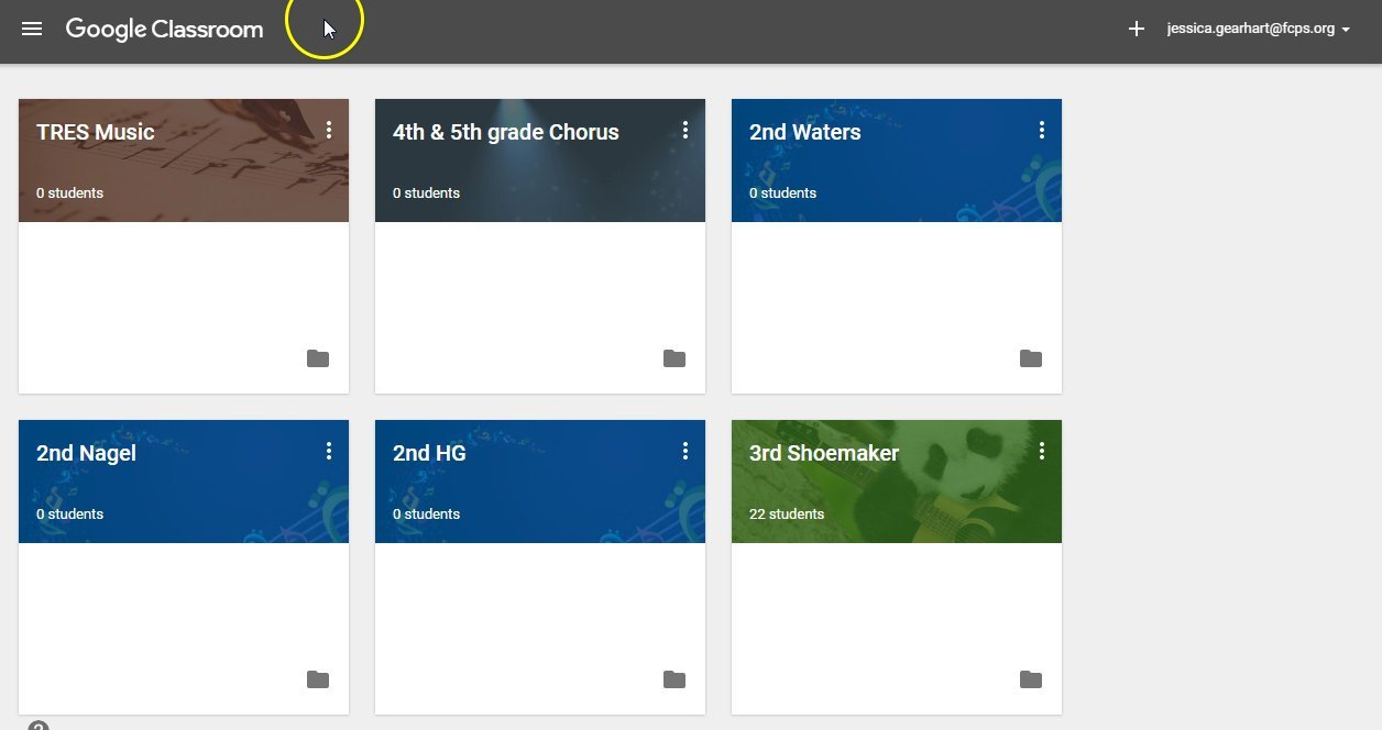 Using Google Classroom
