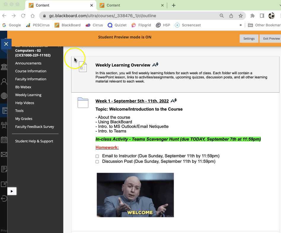 Uploading Assignment to BlackBoard - MAC
