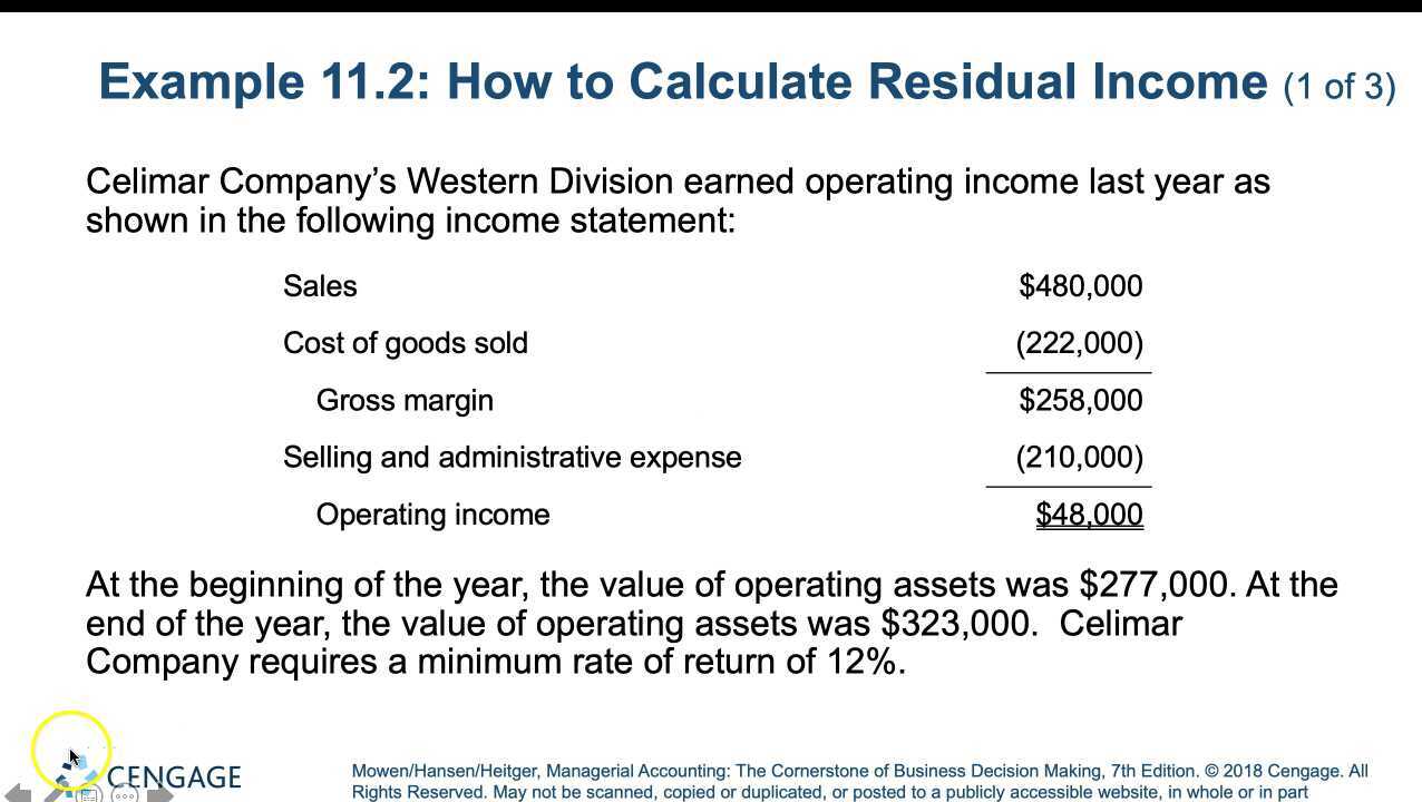 Chapter 11 part 3 lecture Mowen