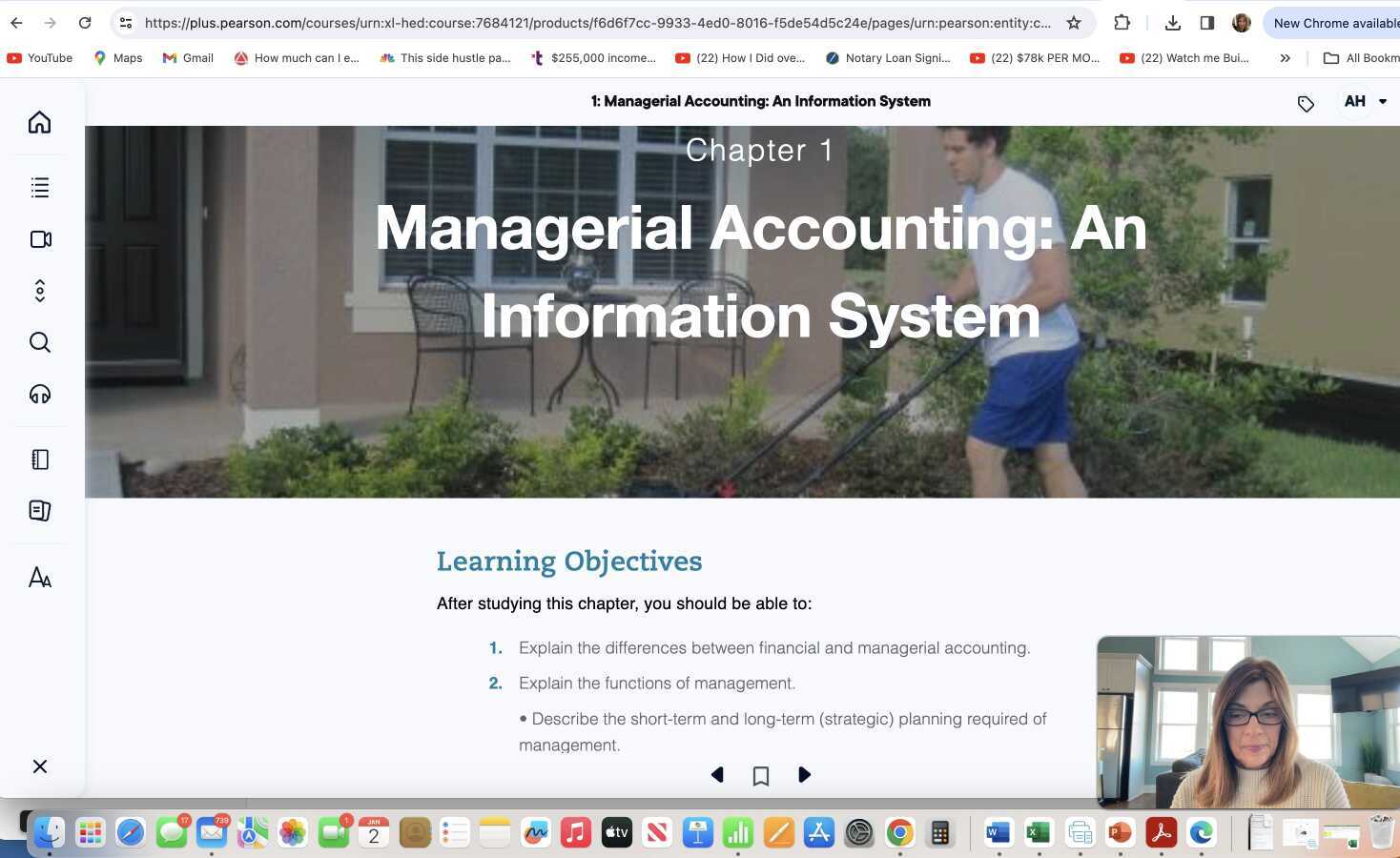 Chapter 1 Pearson Learning Objectives