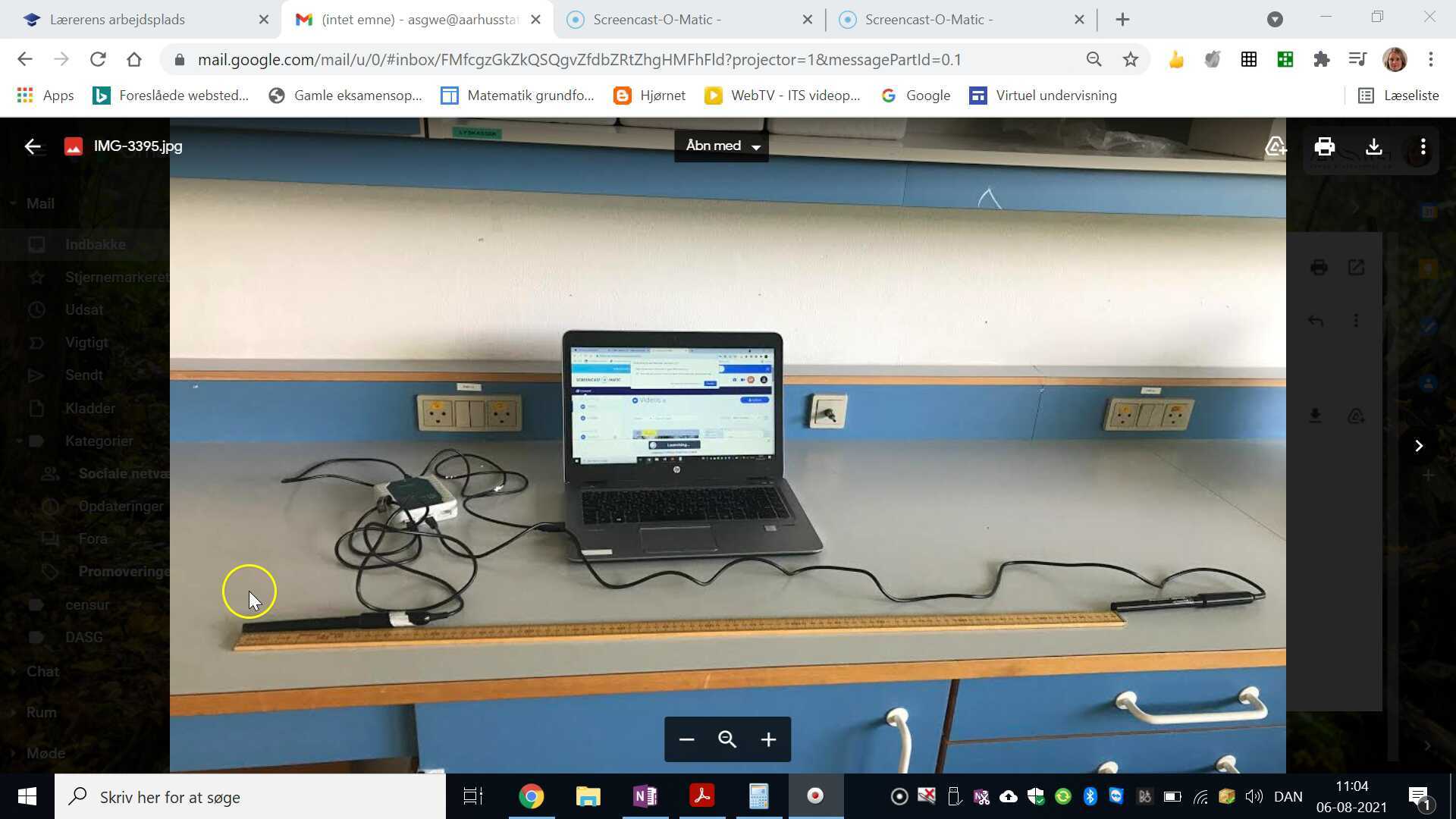 Måling af lydens hastighed i loggerPro