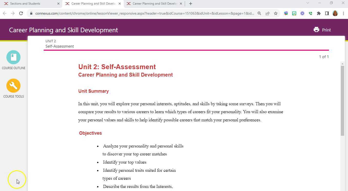 Career Planning Skill Dev U2 LL