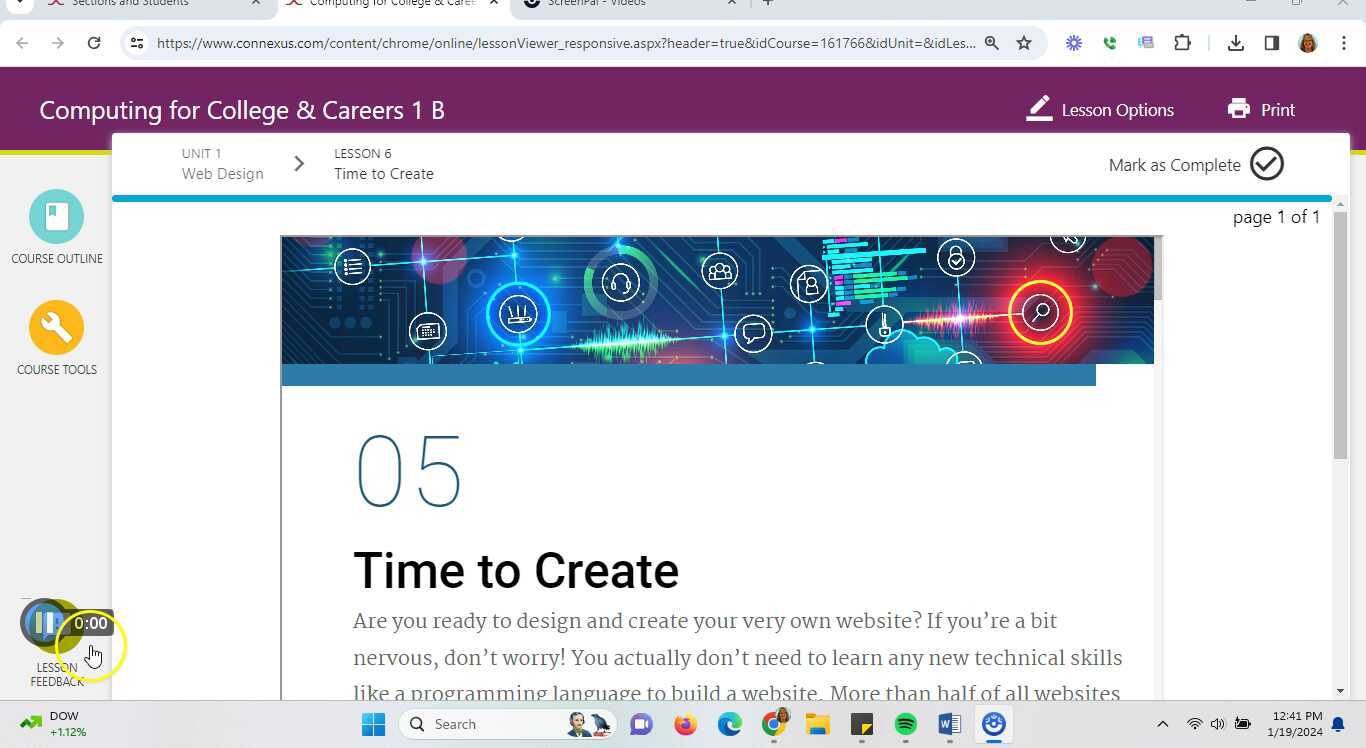 Comp for Coll & Careers IB: Unit 1 Intro