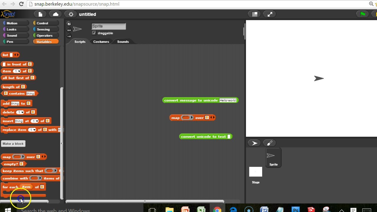Encode with function block