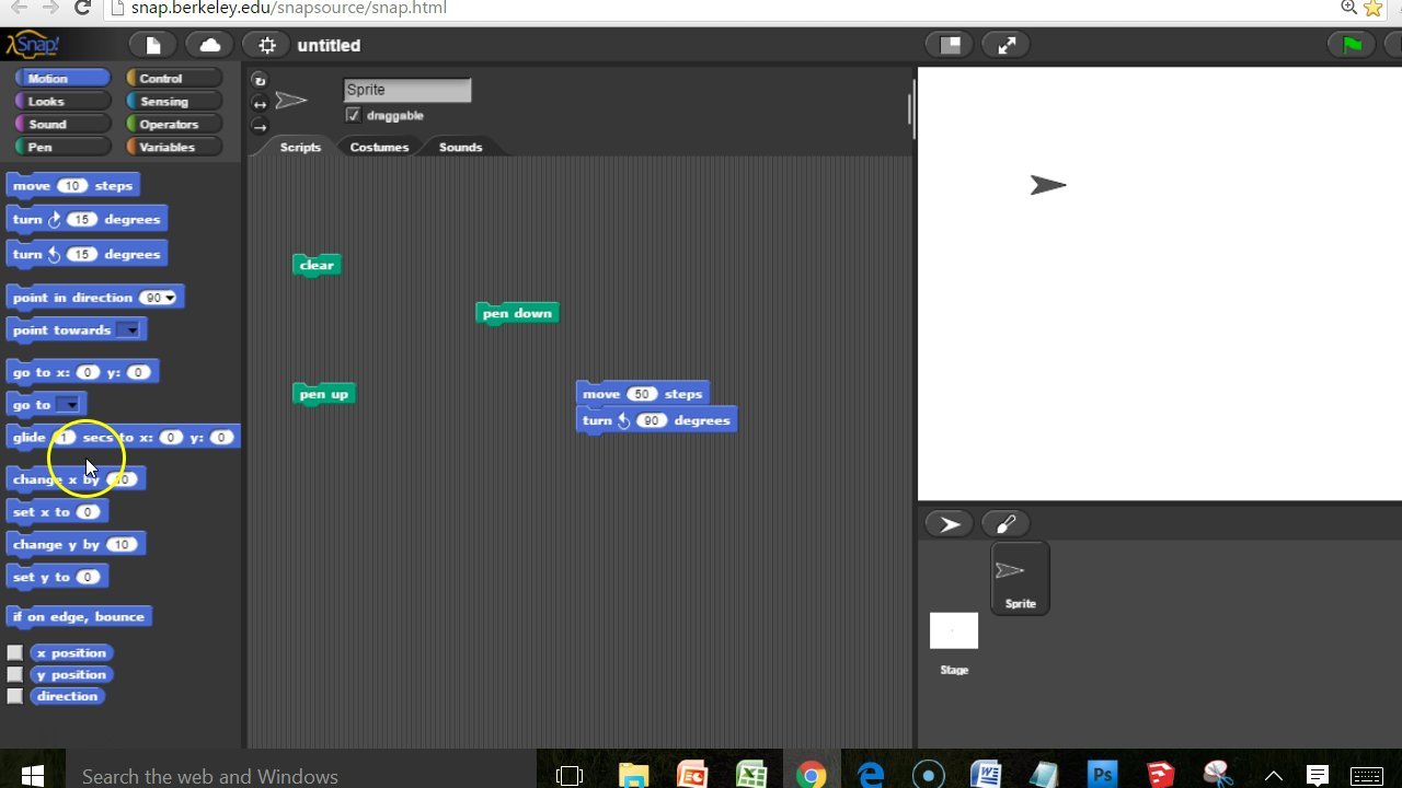 create square script