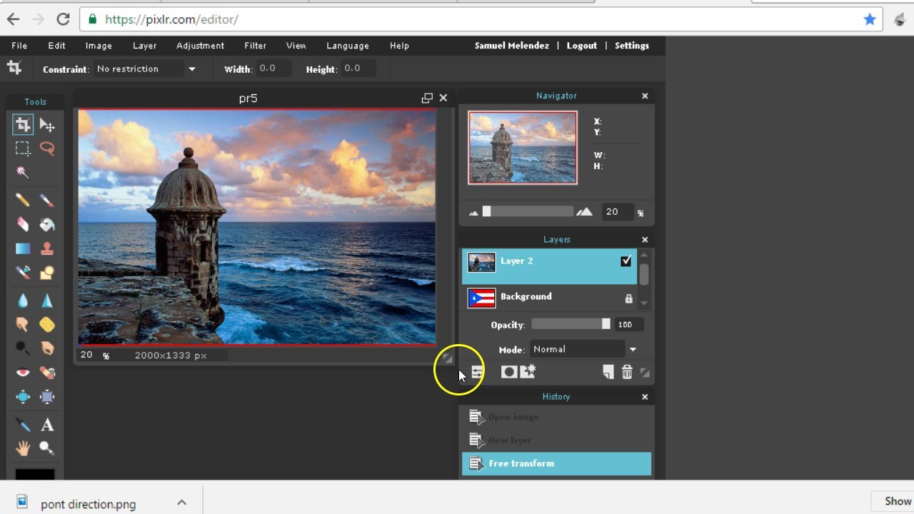 blending animation 2