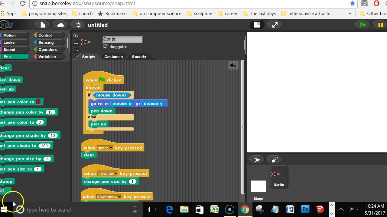 drawing app color options