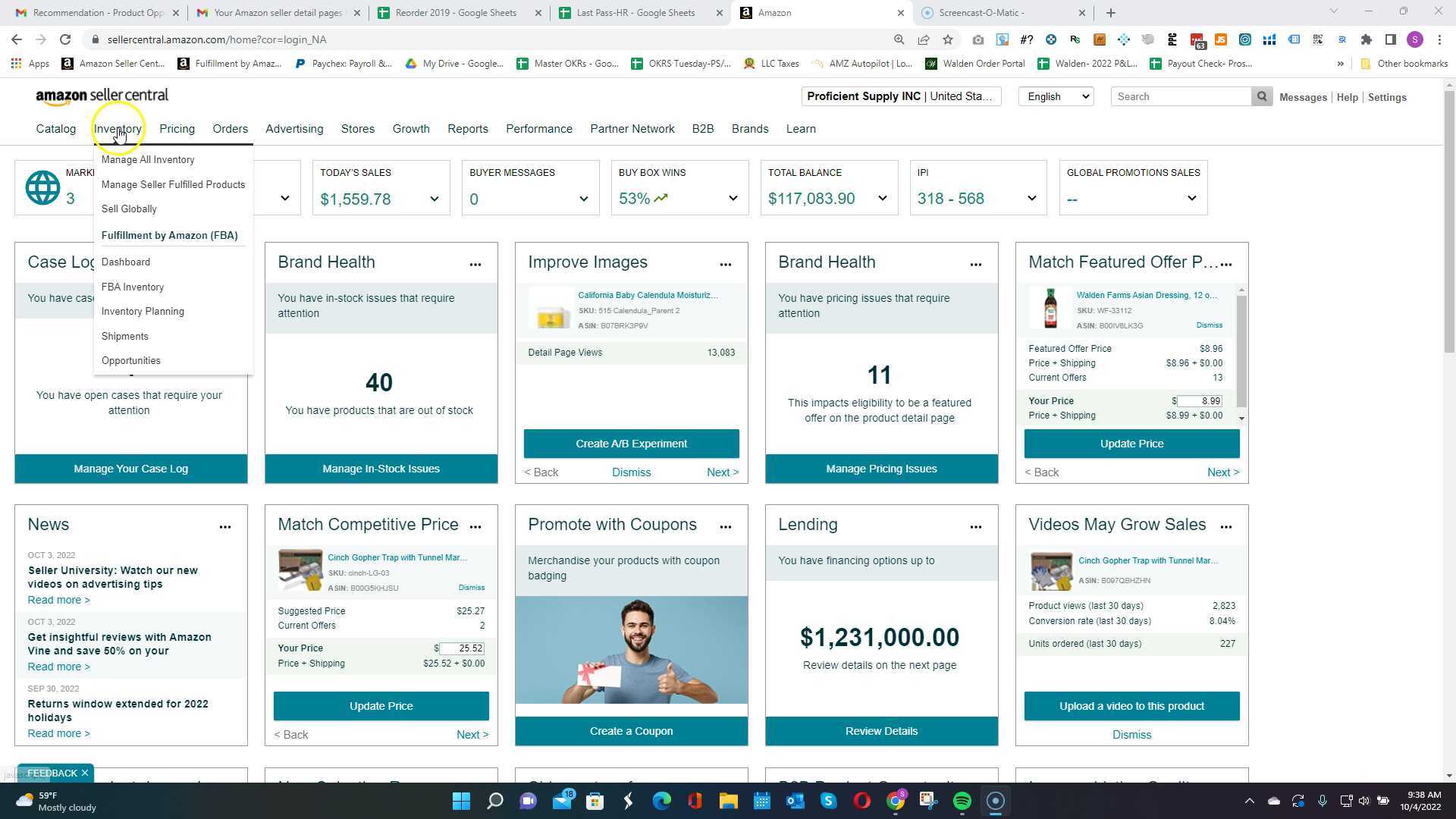 Shipping Plans upload