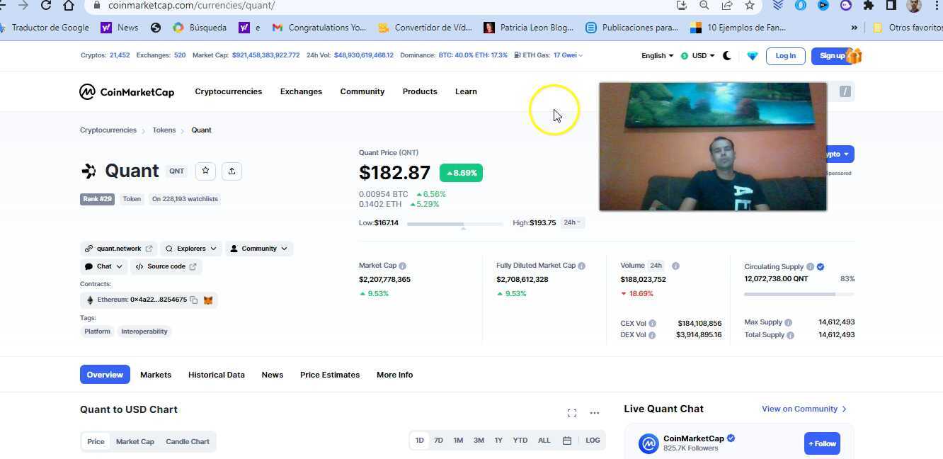 QUANT (QNT) Token CRECIMIENTO ACELERADO en 2022