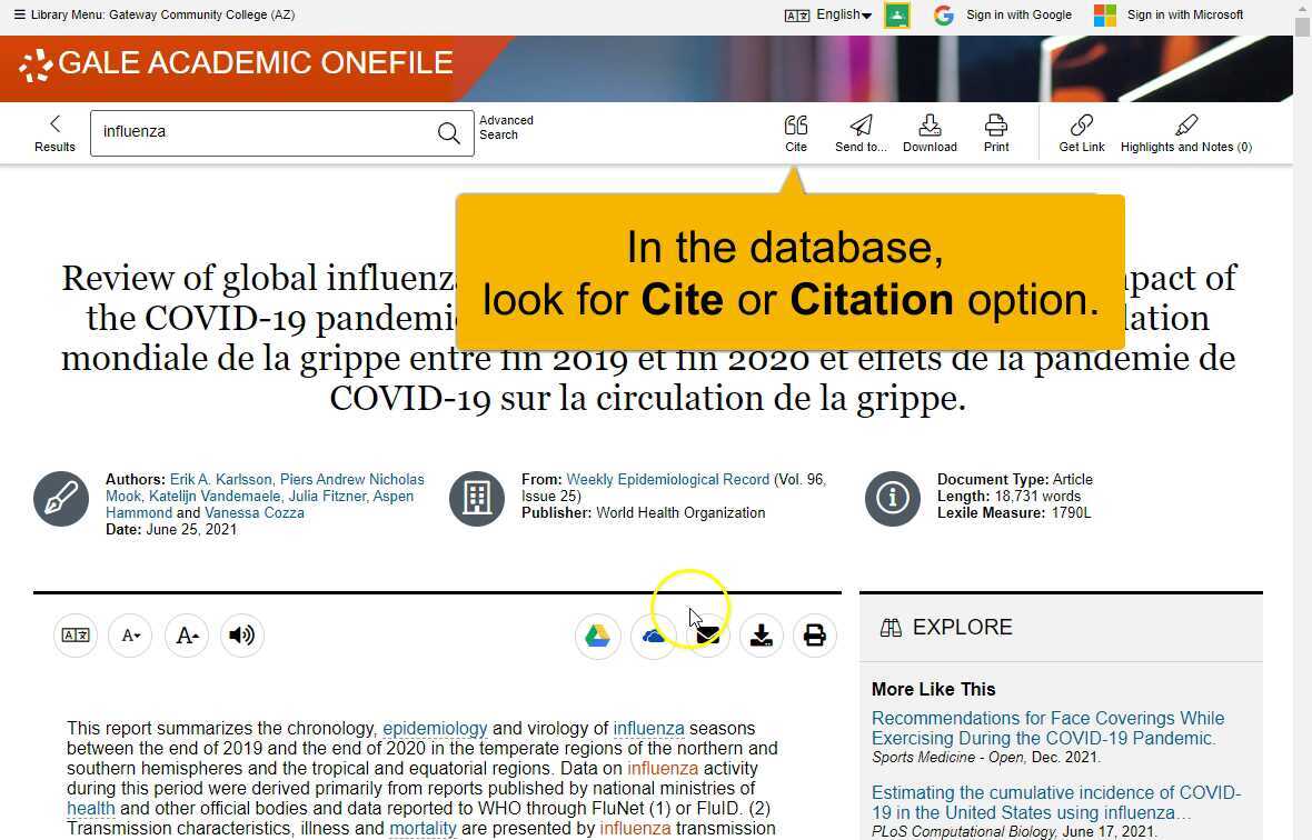 NoodleTools Copy & Paste