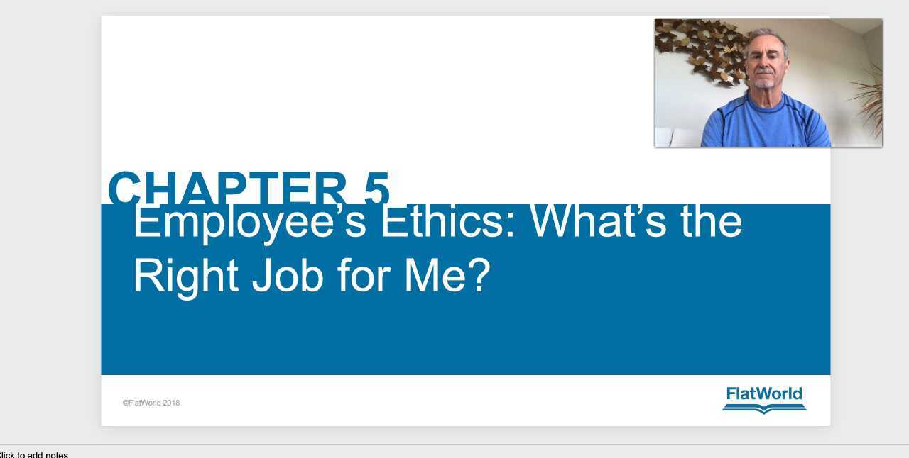Ethics Chapter 5 Lecture
