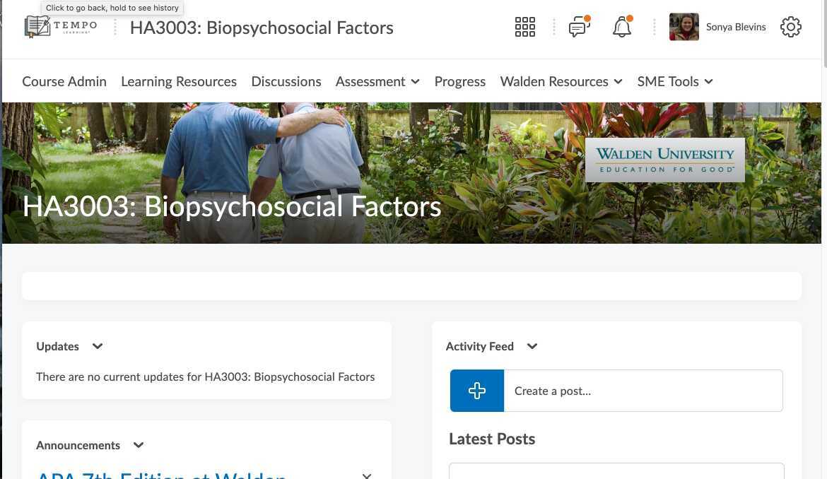 HA3003 Competency Overview