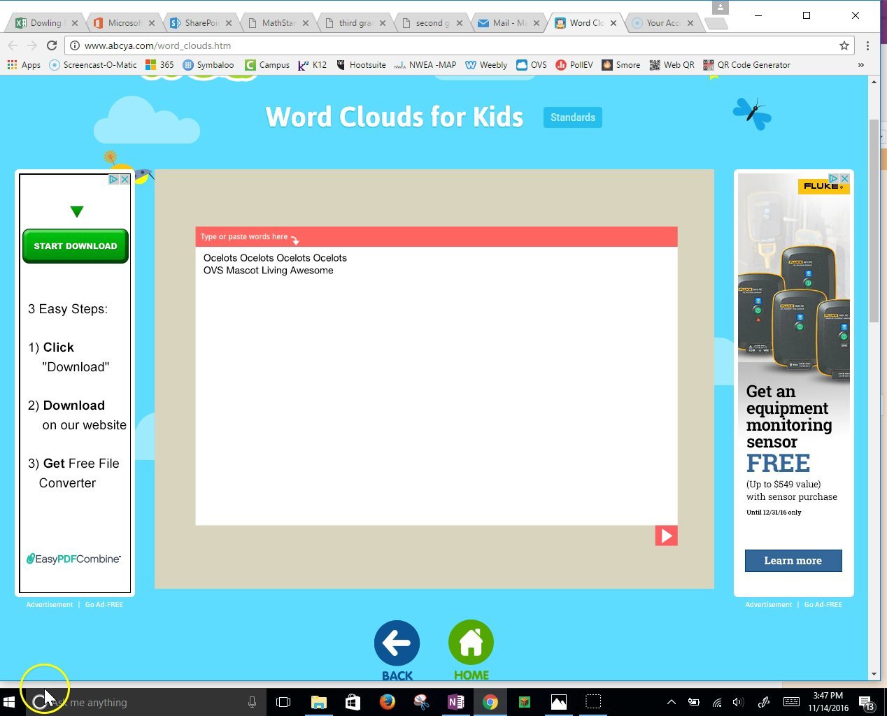 Word Cloud to OneNote