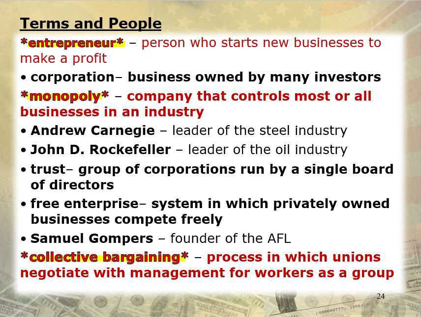 Ch 18 section 2 notes and homework 2022