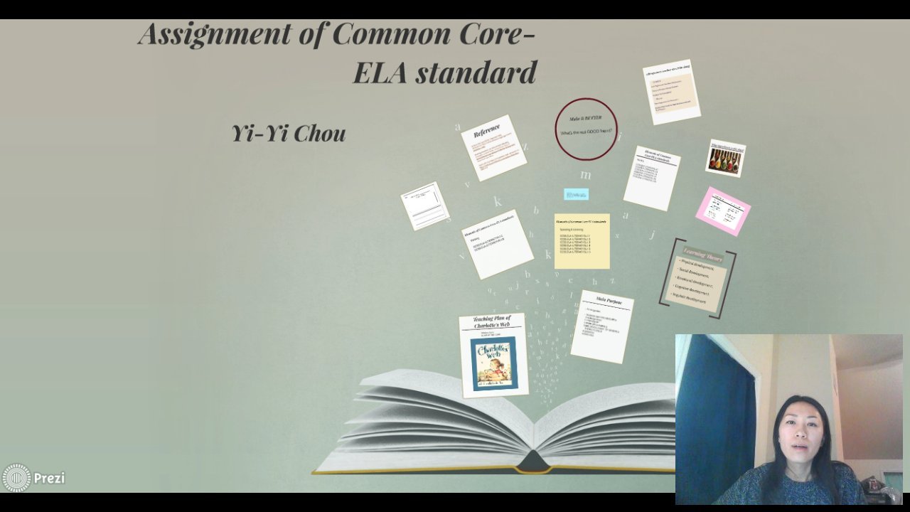 assignment of common core ELA standard