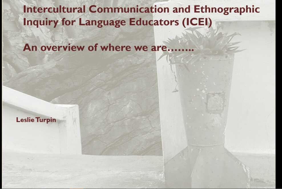 Overview ICEI Course--grounding for Module 2