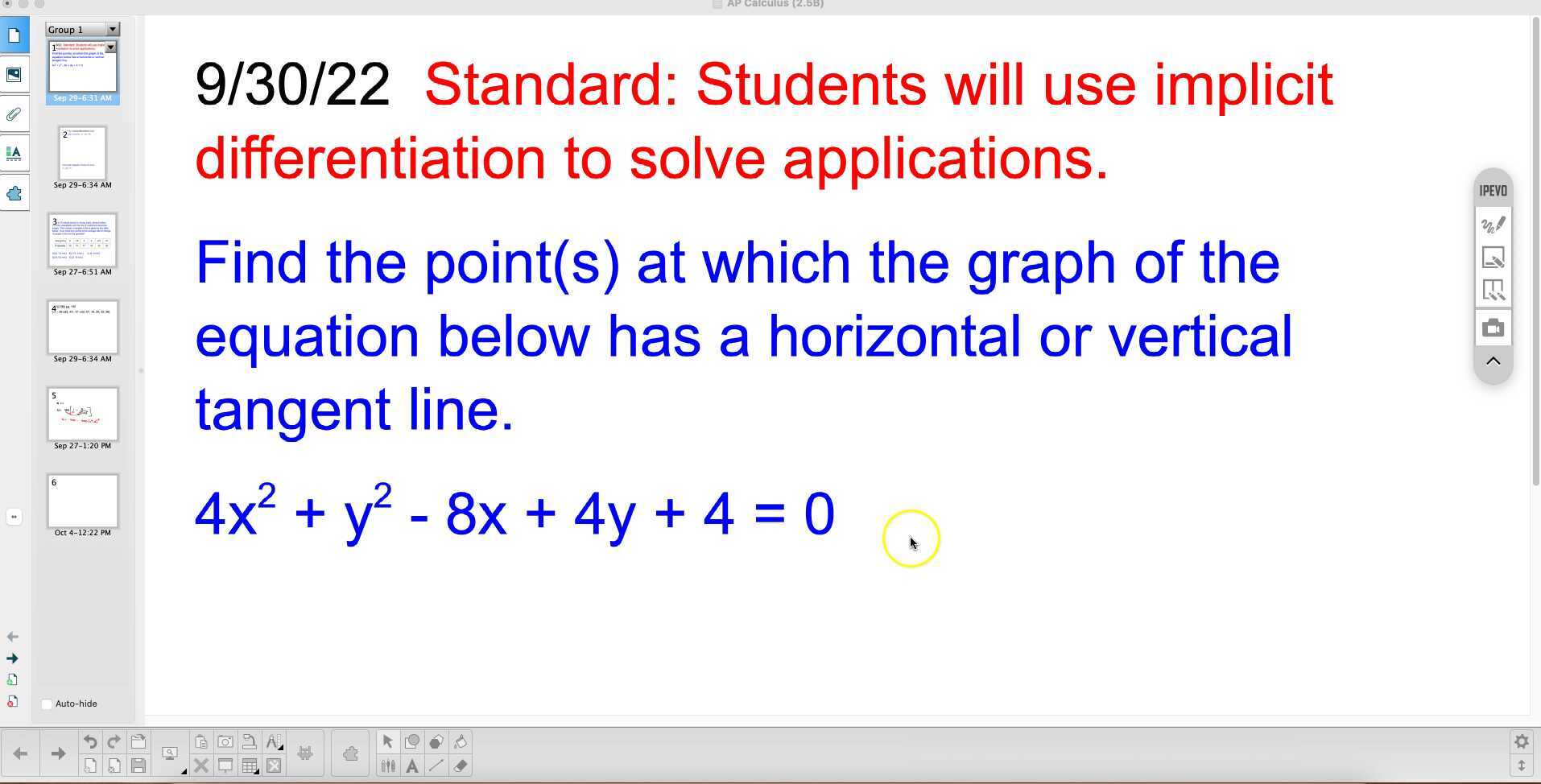 AP Calculus (2.5B) Lesson Video