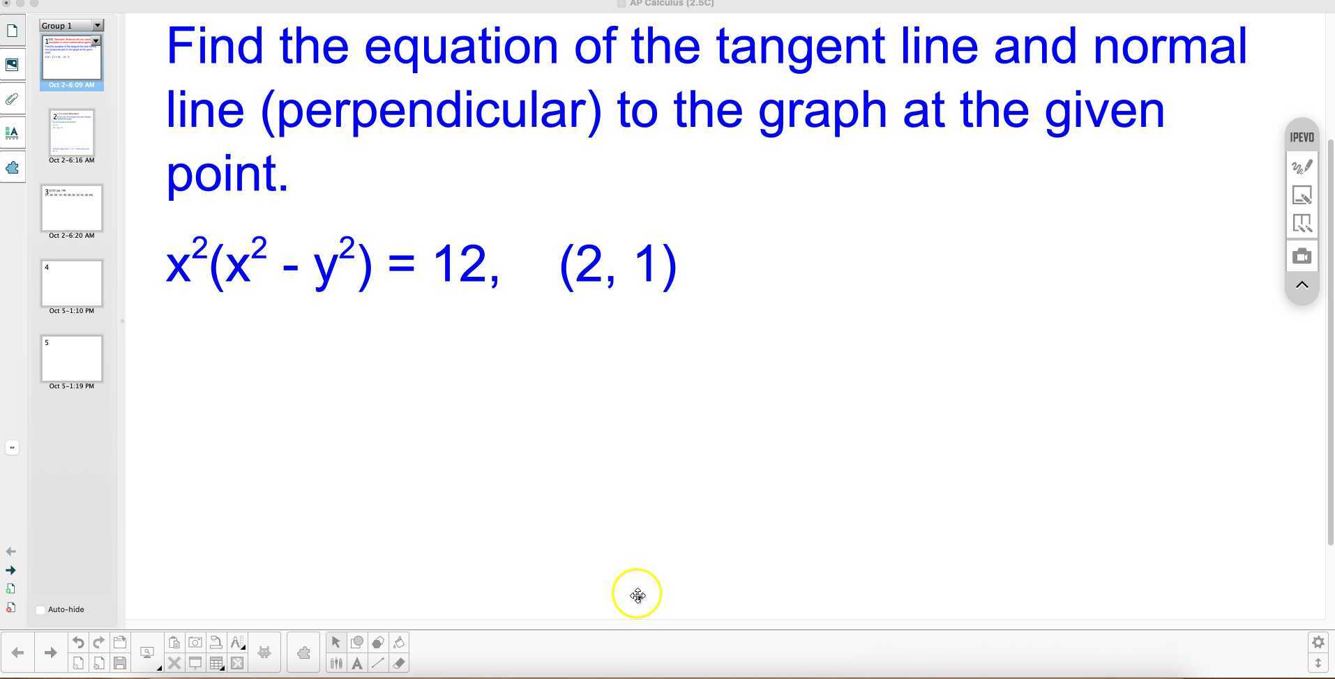 AP Calculus (2.5C) Lesson Video