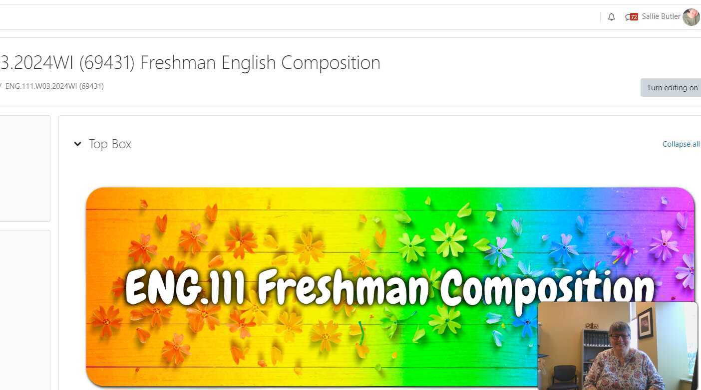 Eng 111 Overview W24