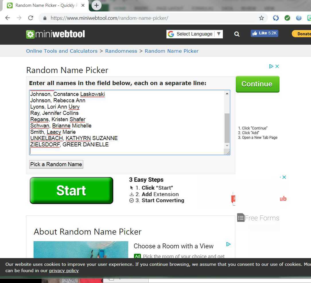 January PTO Volunteer Winner