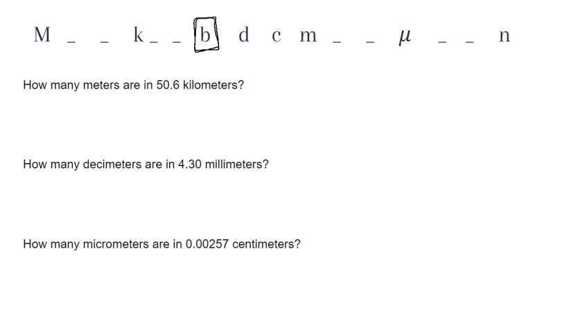 A_Metric Conversion Examples