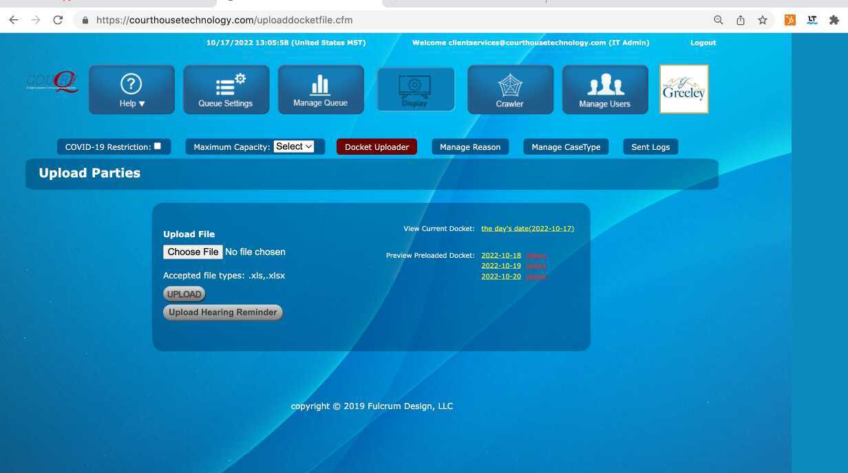 overview of reminder docket