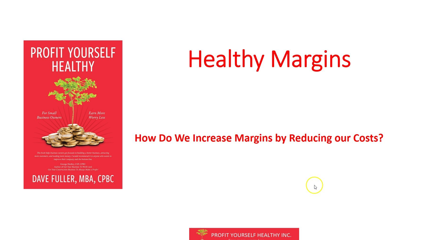 Increase Margins by Reducing Costs1