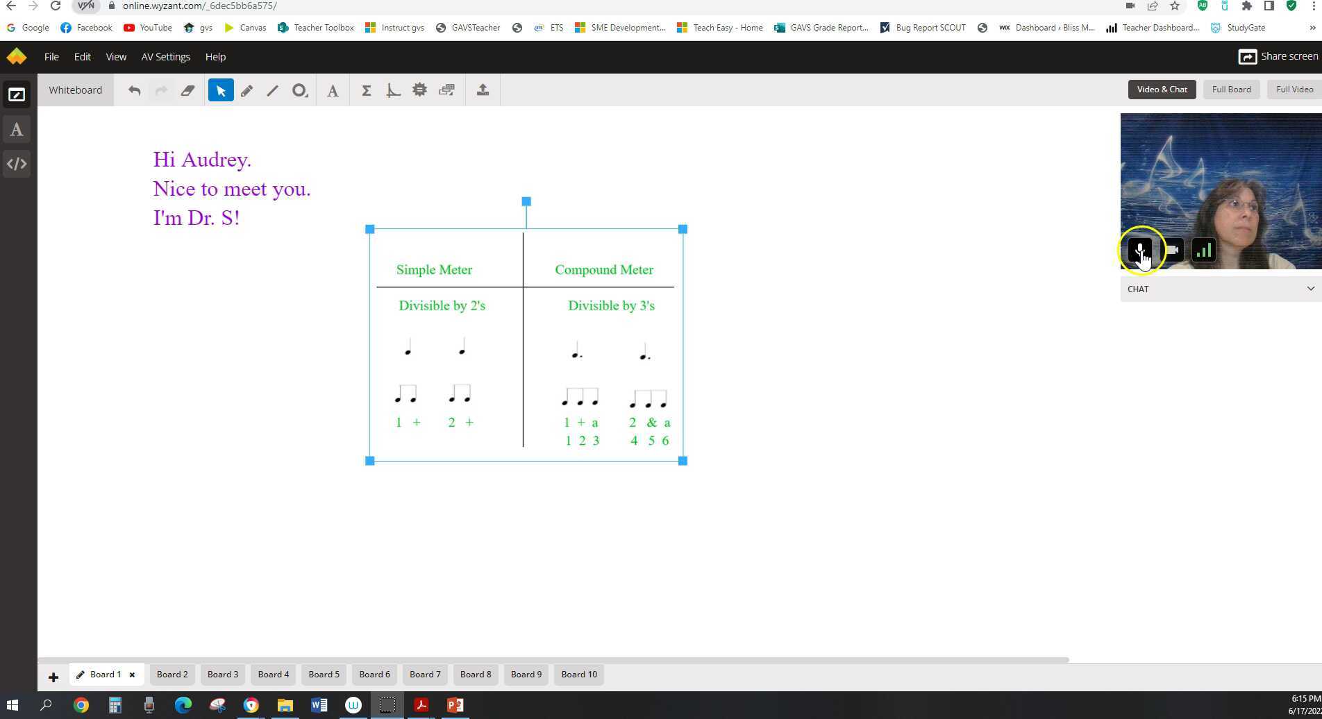 audrey . lisa mom wyzant 6.17.22 ten min late