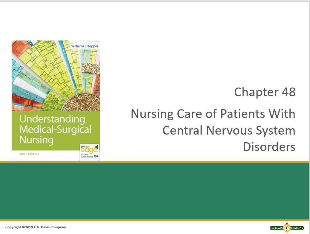 Neuro Disorders (Ch. 48-50)