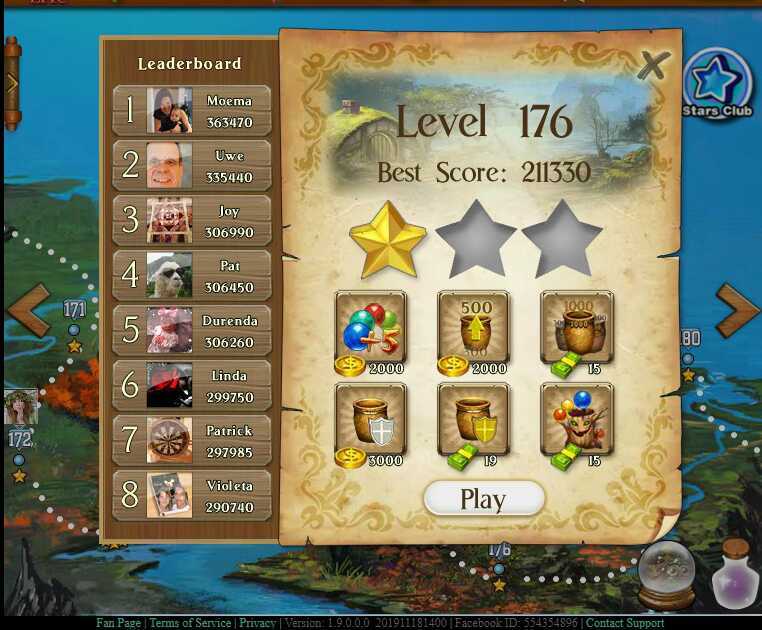 Bubble Epic Level 176