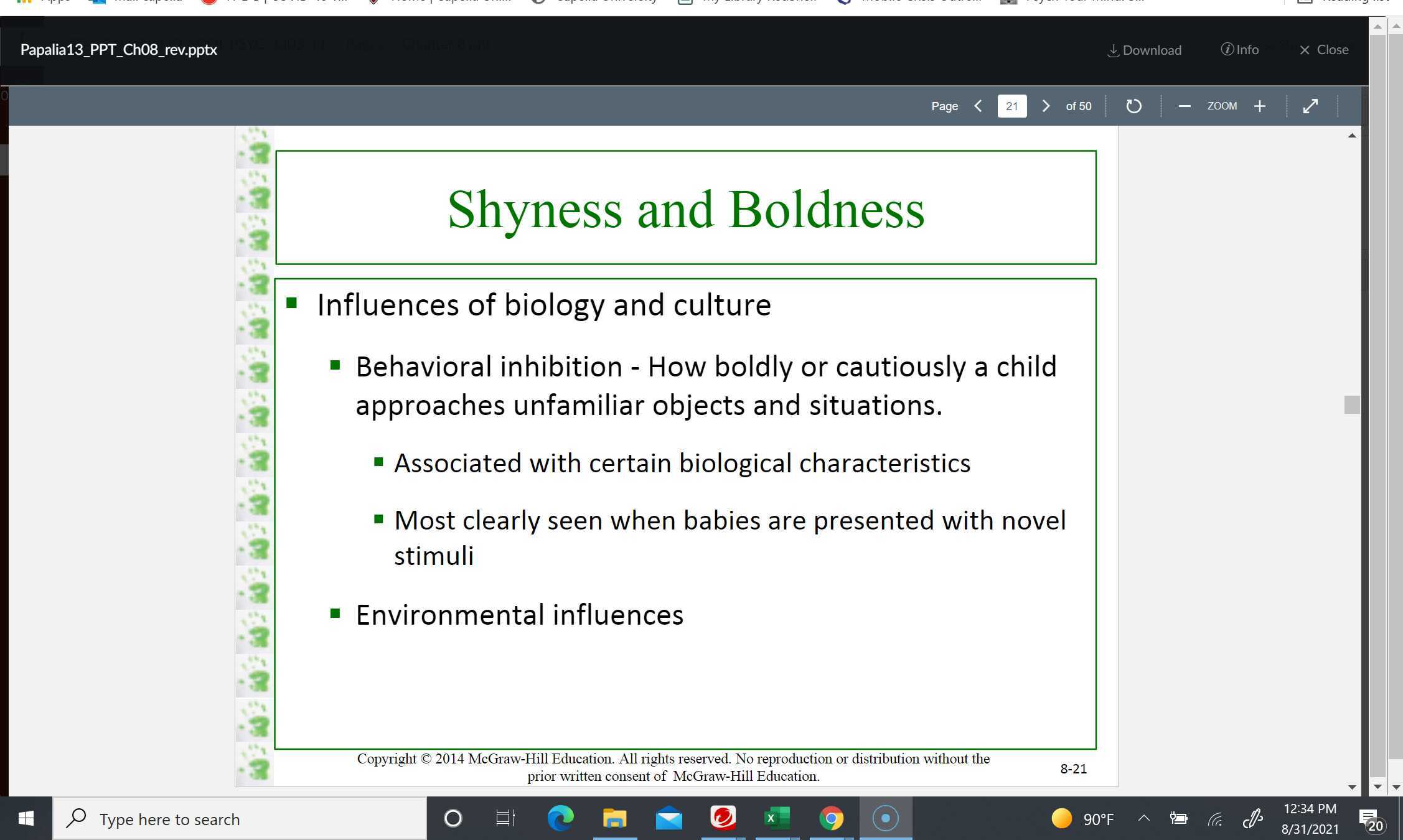 Dr. C's Chapter 8 lecture Part II