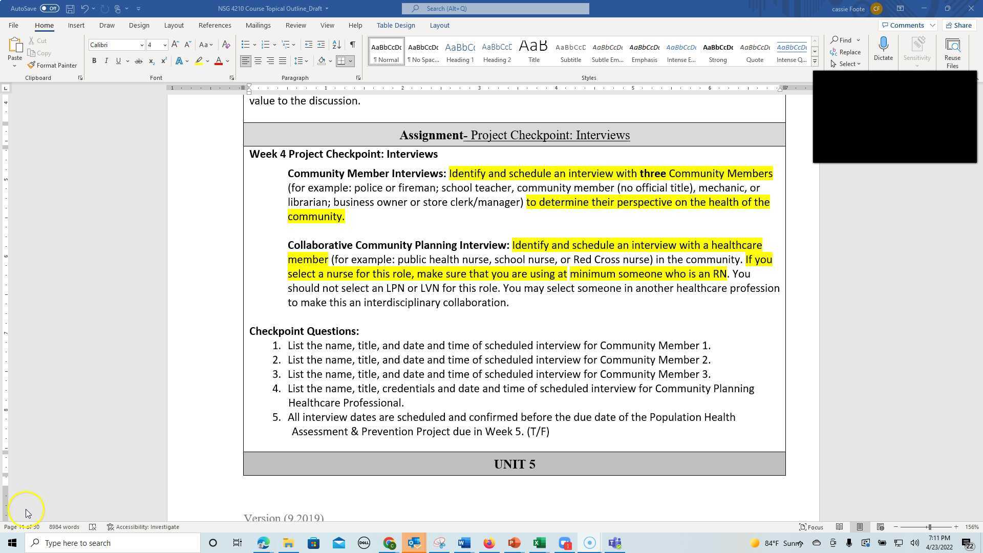Checkpoint 4 Community Interviews and Collaborative Planning Tutorial ...