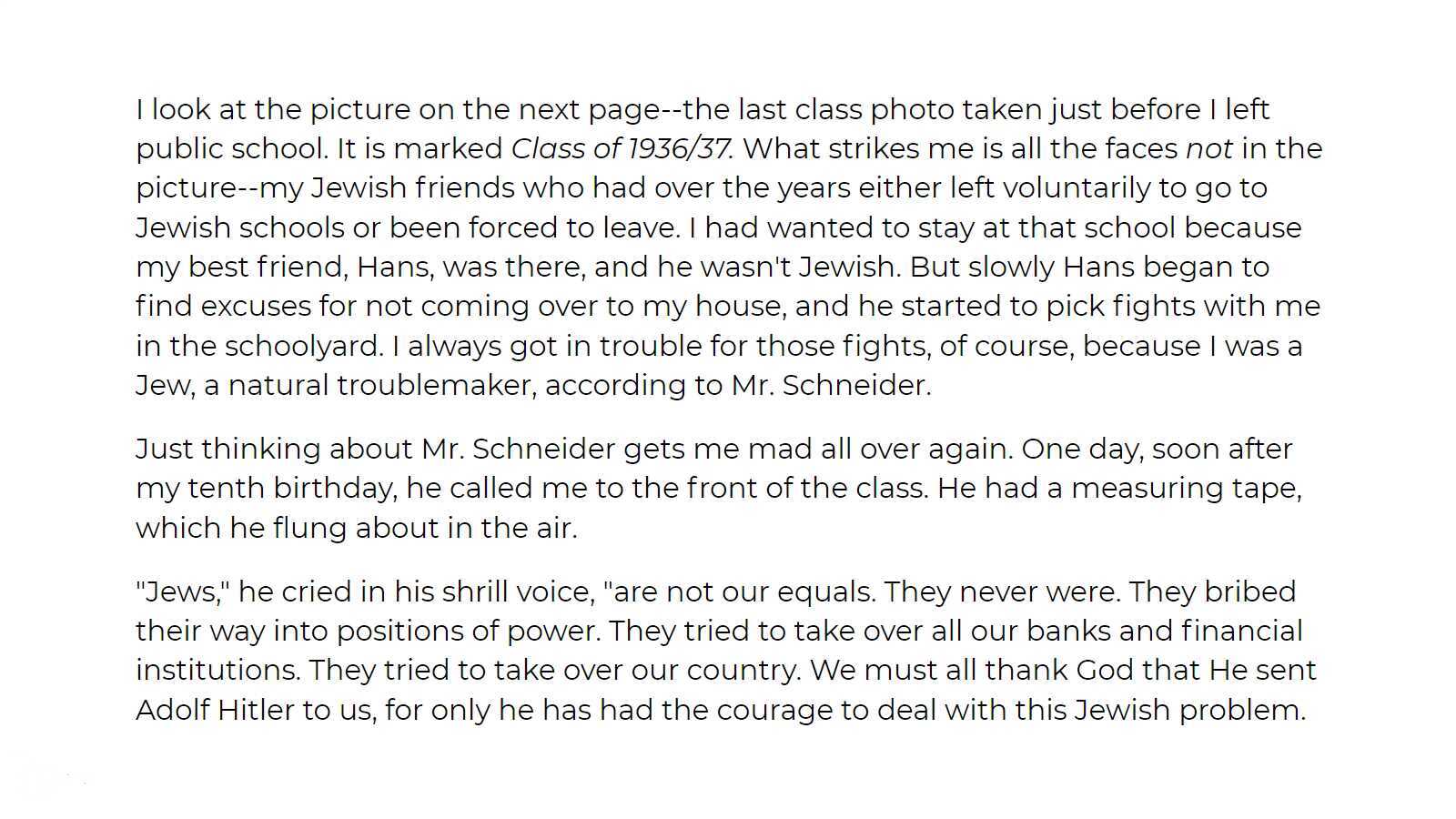 Daniel's Story Chapter 2