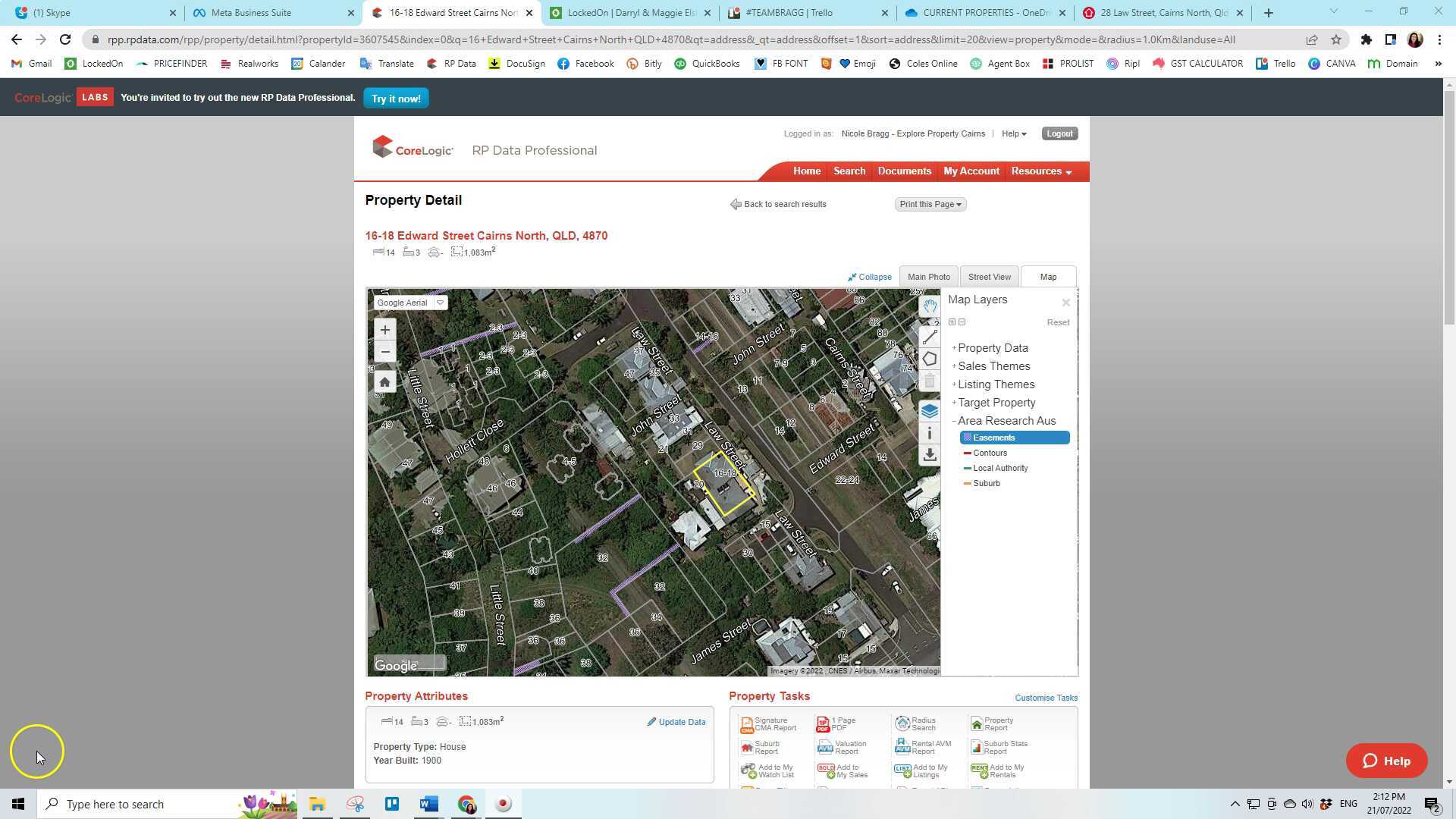 EASEMENTS/DIMENSIONS/TRUE ADDRESS/SALES