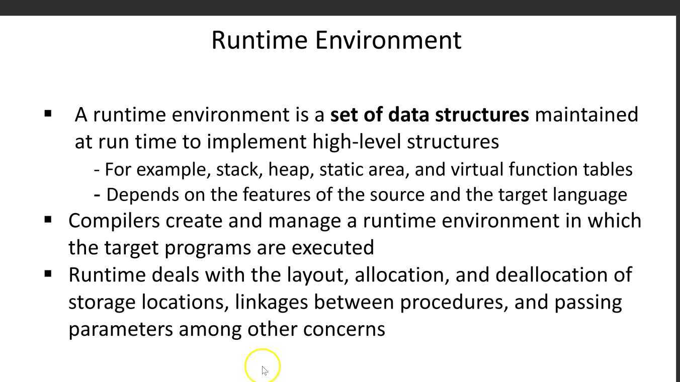 What is runtime