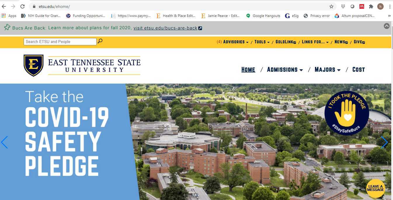HSMP 6340: Navigating Course Homepage