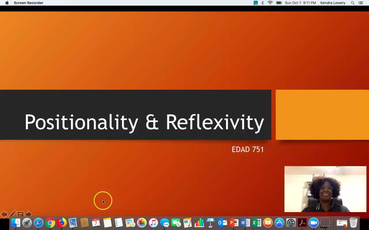Positionality & Reflexivity