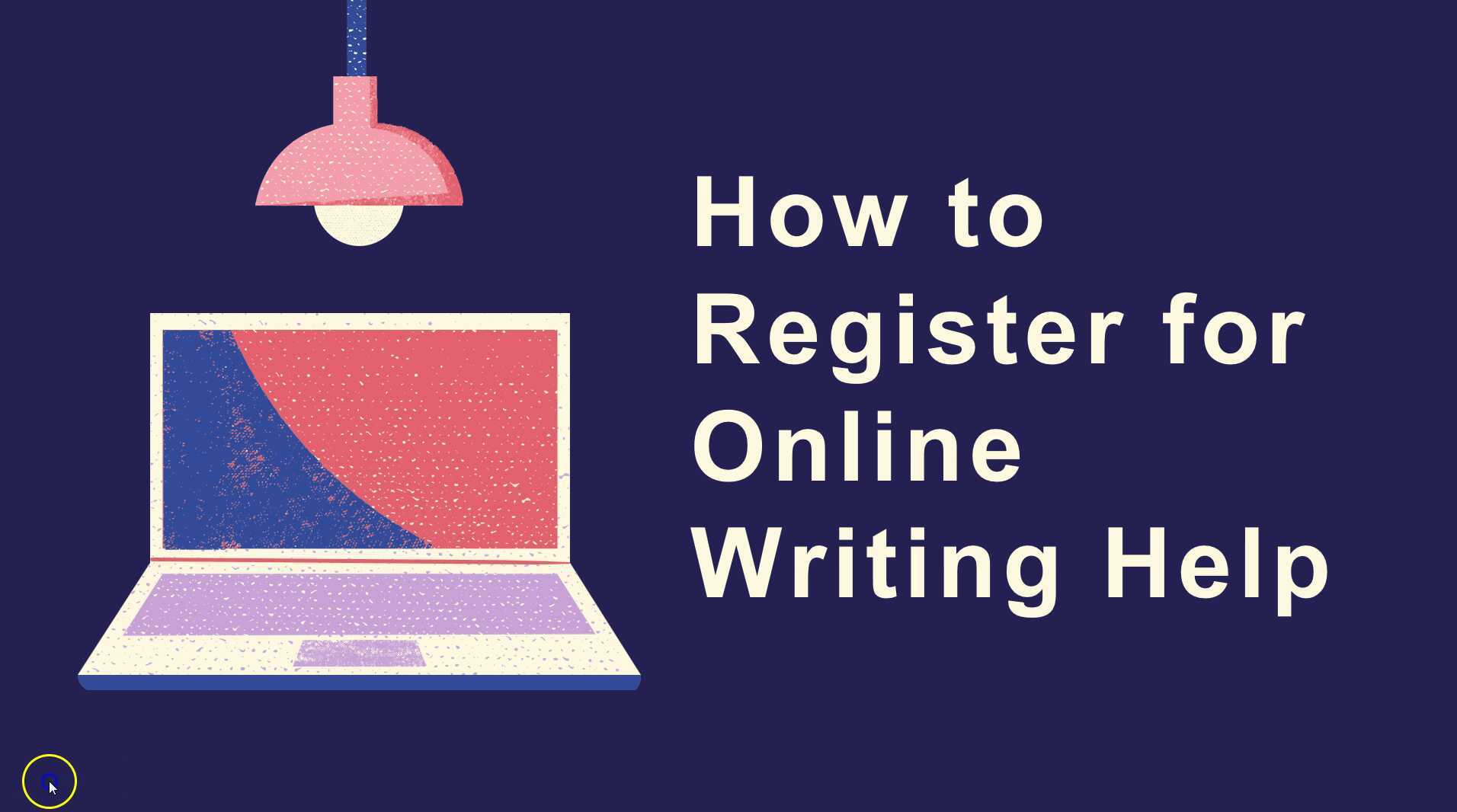 How to Register for Online Writing Help