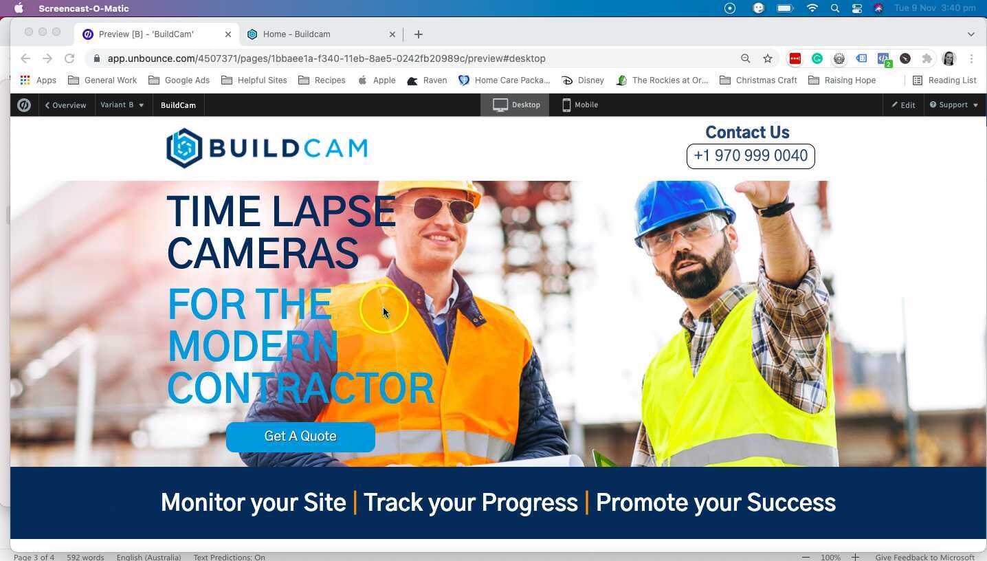 Buildcam