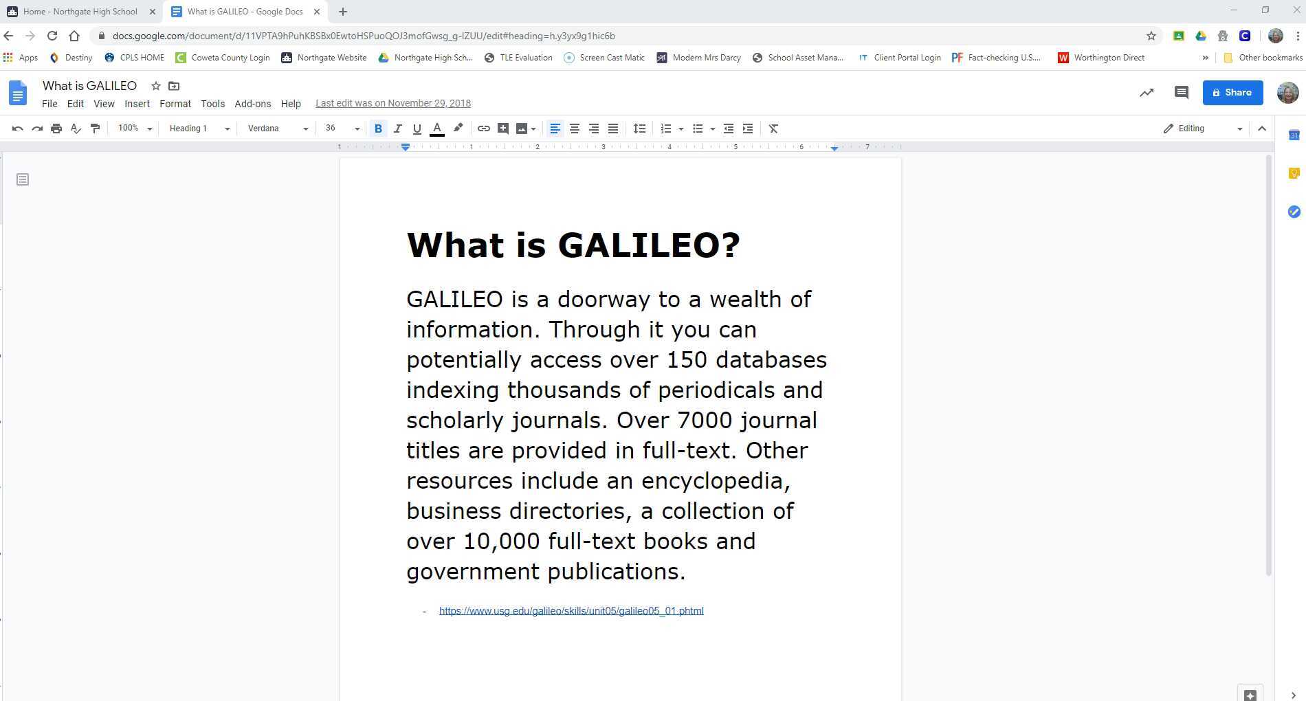 GALILEO-Basic Overview